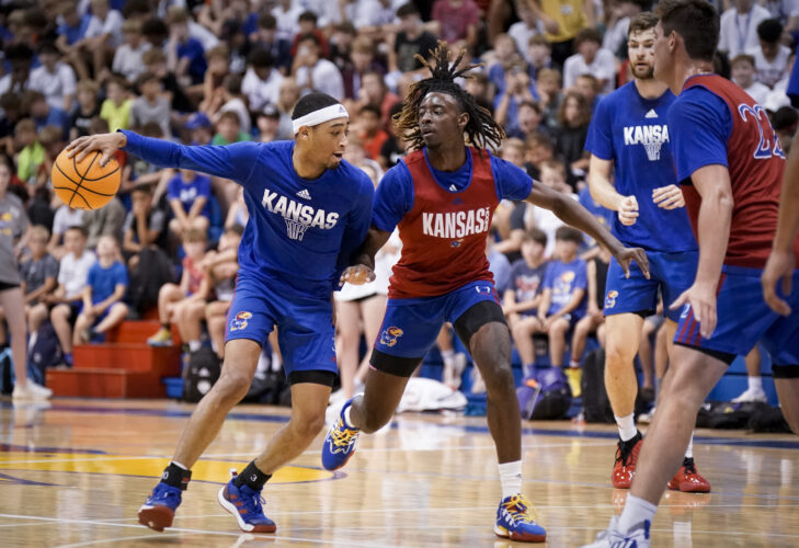 Jayhawks content fielding nine scholarship players — for now - KU Sports